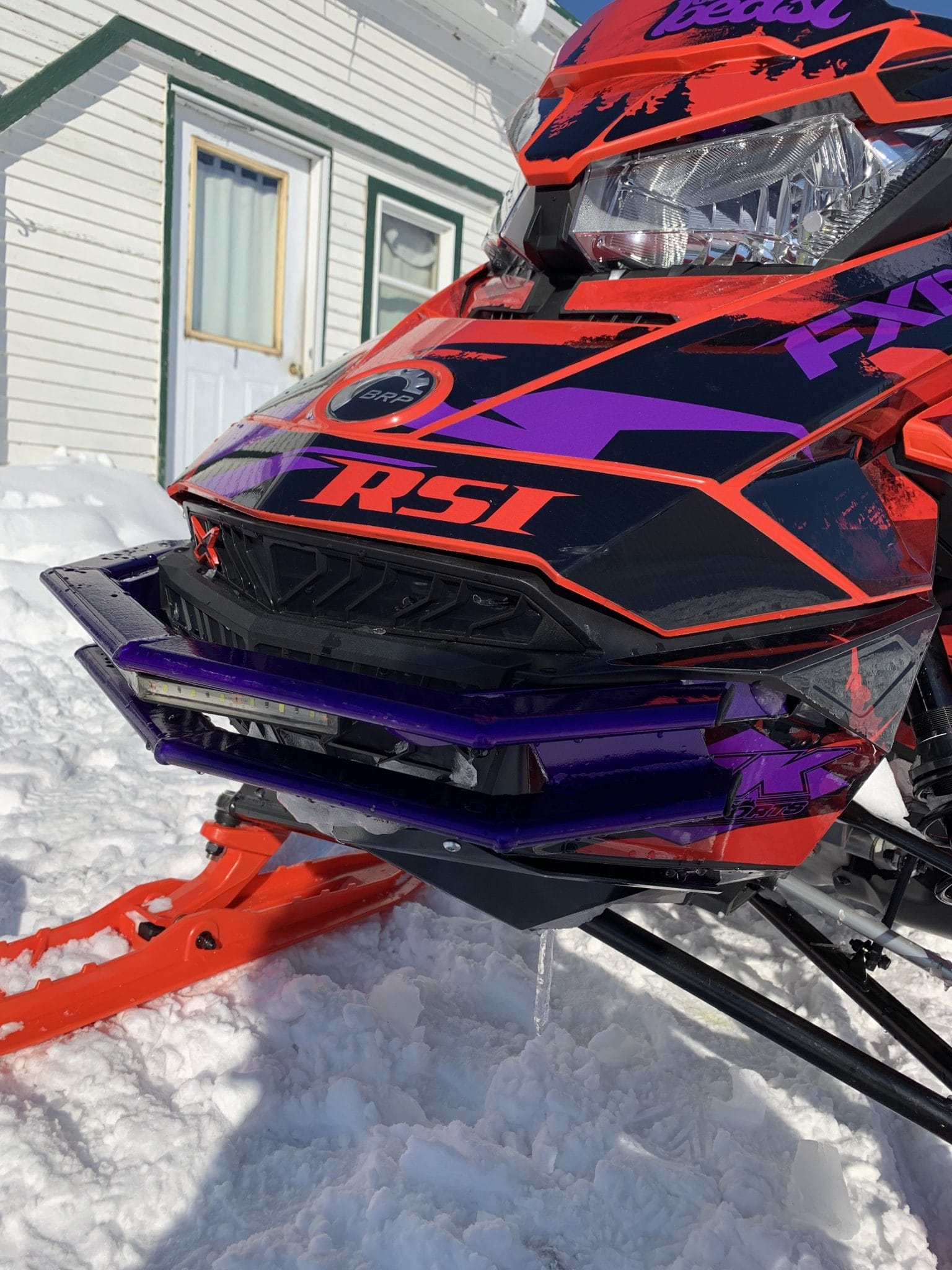 Ski-Doo Rev Gen 4 & 5 / Lynx Radien / Radien2 “Sport Series” front ...