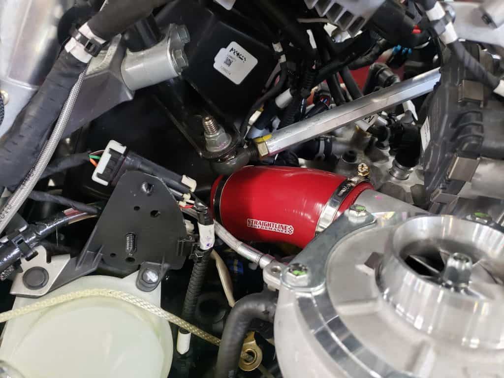 Polaris 850 Turbo Silicon Intake Kit. (comes complete both the intake ...