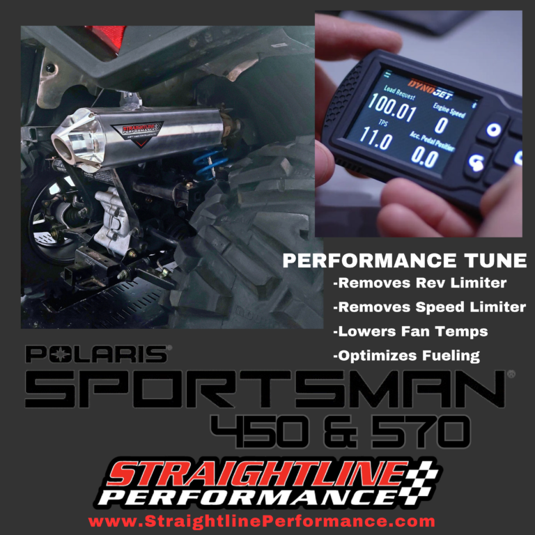 Polaris Sportsman 450 / 570 Performance Tune with DynoJet PV3 Tuner - Straightline Performance